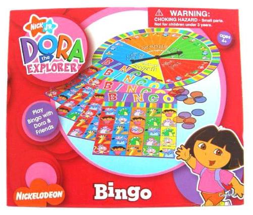 Nickelodeon Bingo Game Dora The Explorer - ToyHo.com