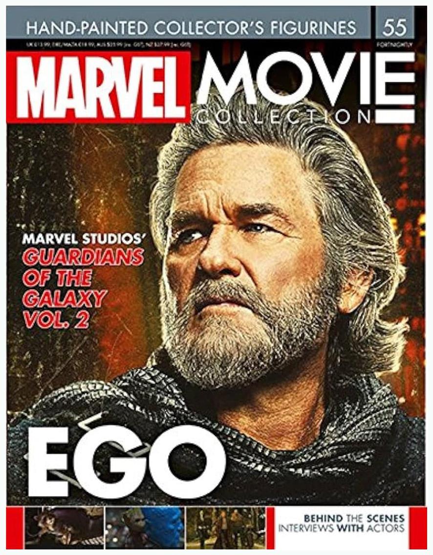Marvel Movie Collection Magazine Issue #55 Ego - ToyHo.com Marvel Movie Collection Magazine Issue #55 Ego - ToyHo.com