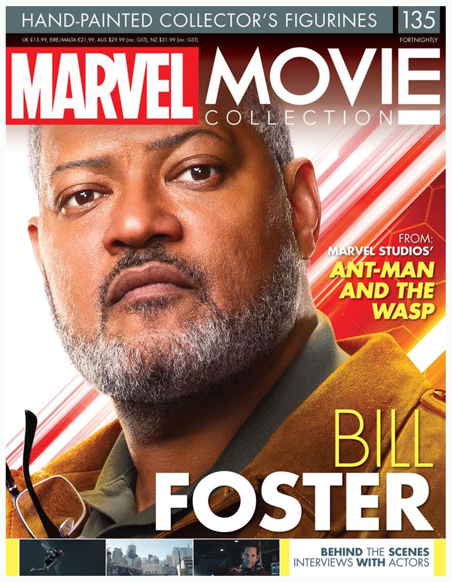 Marvel Movie Collection Magazine Issue #135 Bill Foster - ToyHo.com Marvel Movie Collection Magazine Issue #135 Bill Foster - ToyHo.com