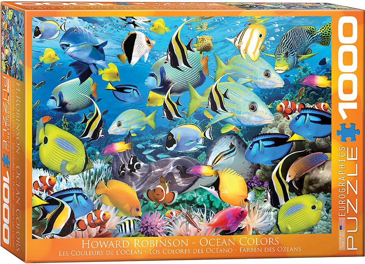 Ocean Colors By Howard Robinson 1000 Piece Jigsaw Puzzle ToyHo Ocean Colors By Howard Robinson 1000 Piece Jigsaw Puzzle ToyHo