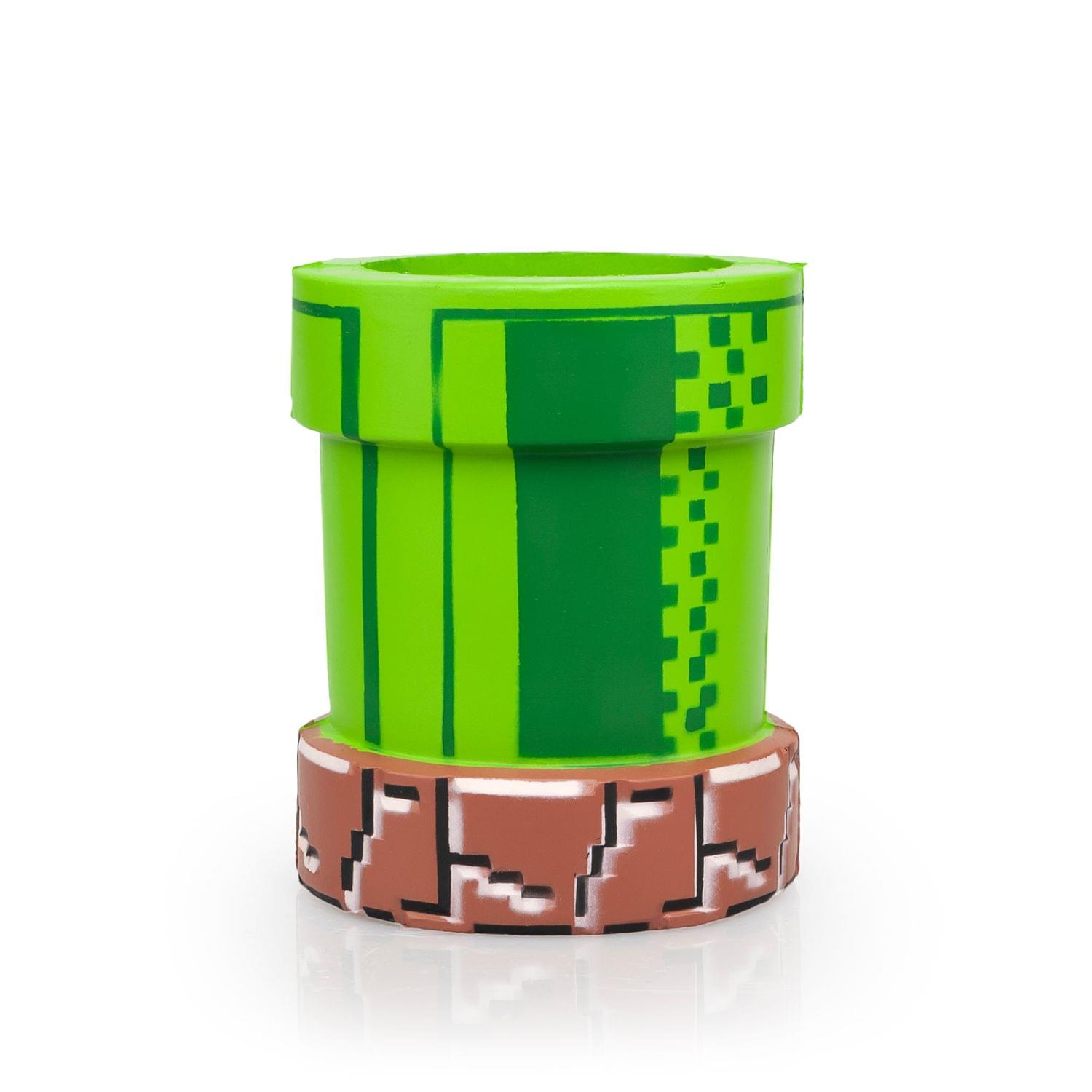 Nintendo Super Mario Bros Warp Pipe Foam Can and Bottle Cooler - ToyHo.com