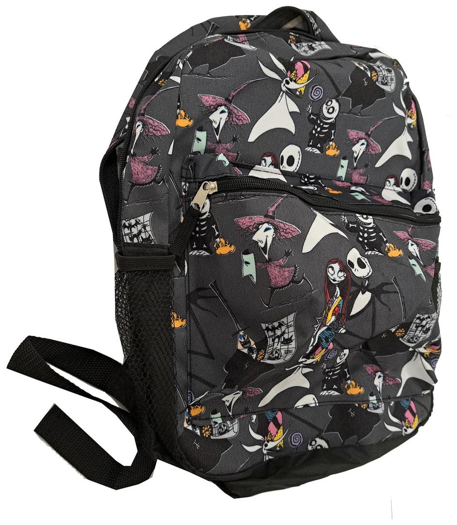 Nightmare Before Christmas 16 Inch Character Print Backpack - ToyHo.com