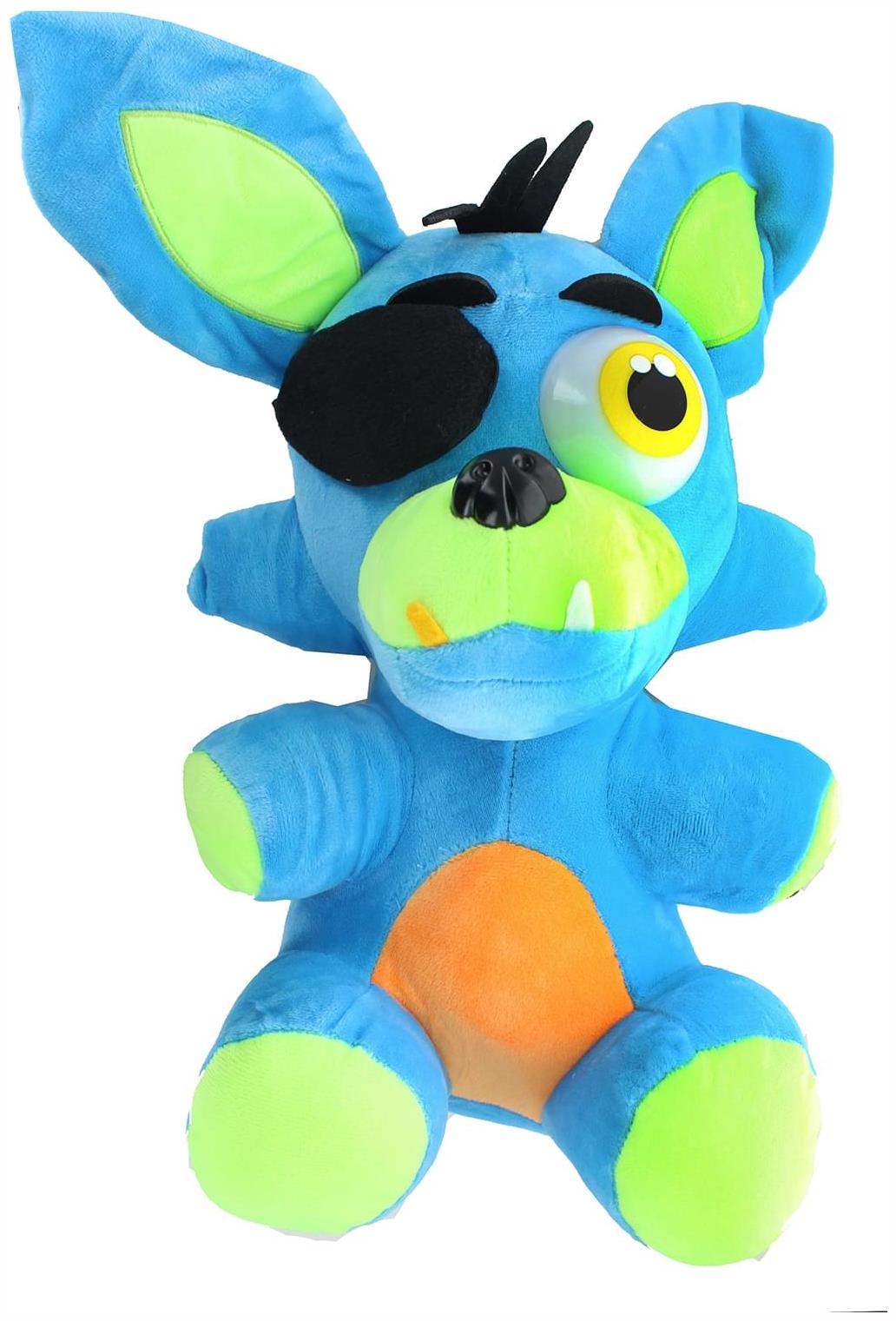 Five Nights at Freddys 14 Inch Plush | Neon Blue Foxy - ToyHo.com
