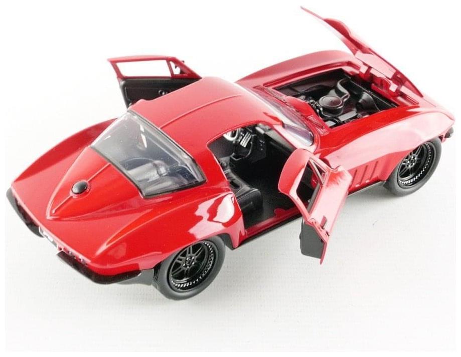 Fast & Furious 1:24 Diecast Vehicle: Letty Ortiz's Chevy Corvette, Red ...