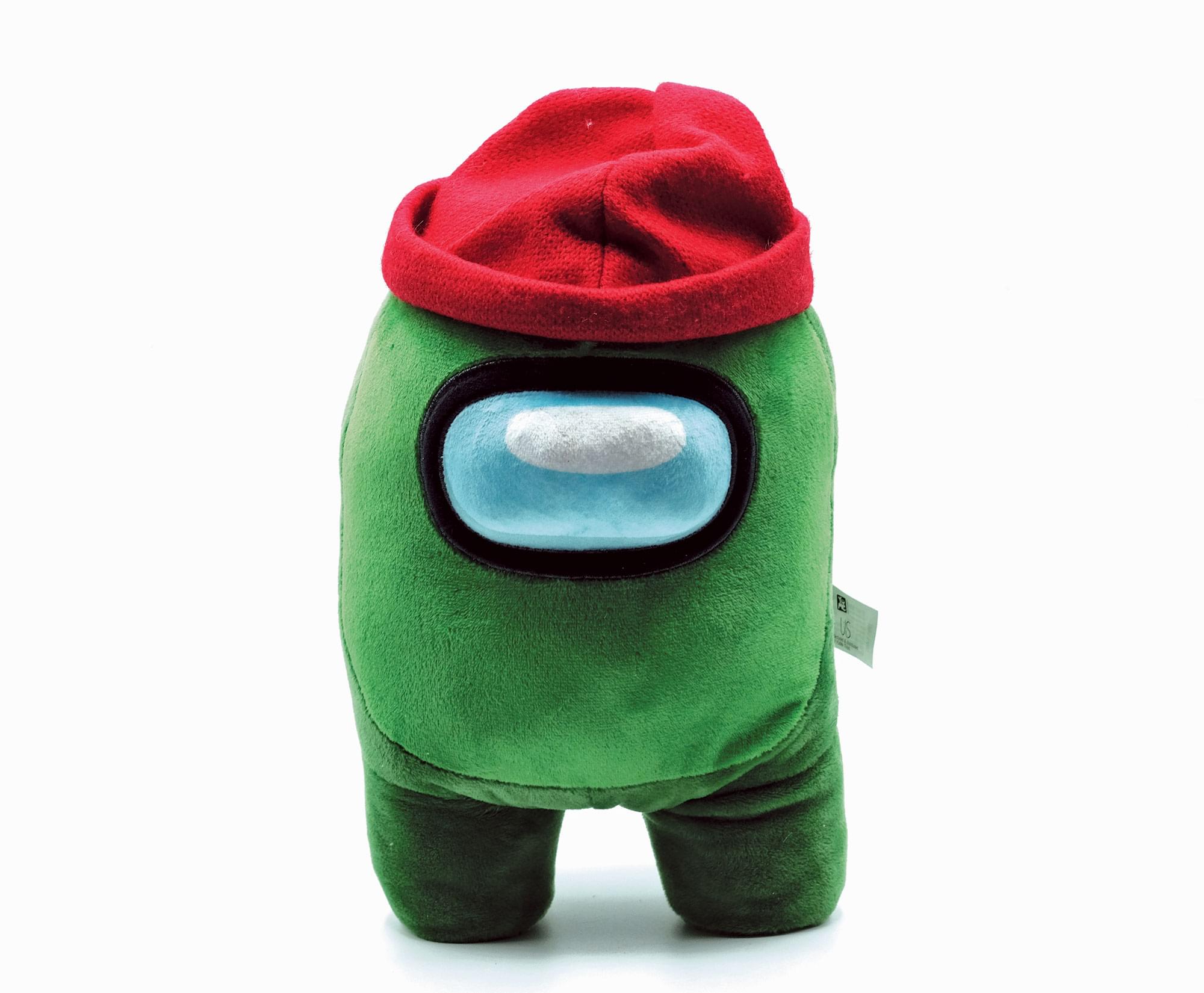 Among Us 12 Inch Plush | Green Crewmate with Beanie - ToyHo.com