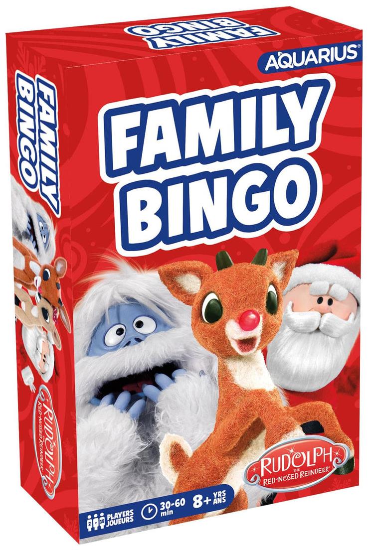 Rudolph the Red-Nosed Reindeer Family Bingo Game - ToyHo.com
