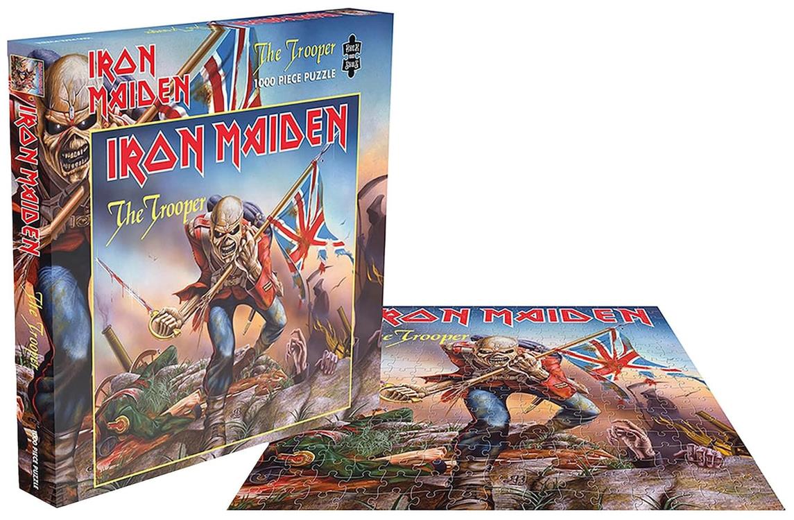 Iron Maiden The Trooper 1000 Piece Jigsaw Puzzle - ToyHo.com
