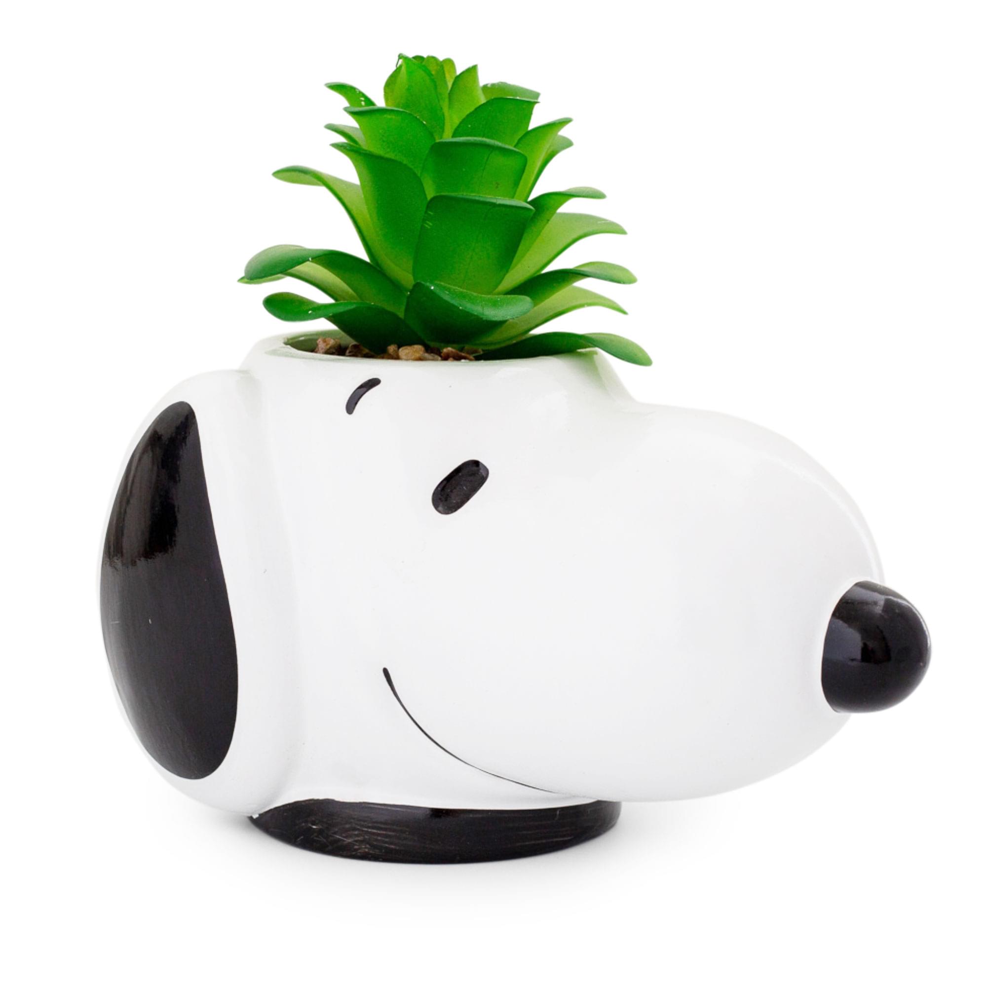 Peanuts Snoopy Face Large Ceramic Planter - ToyHo.com