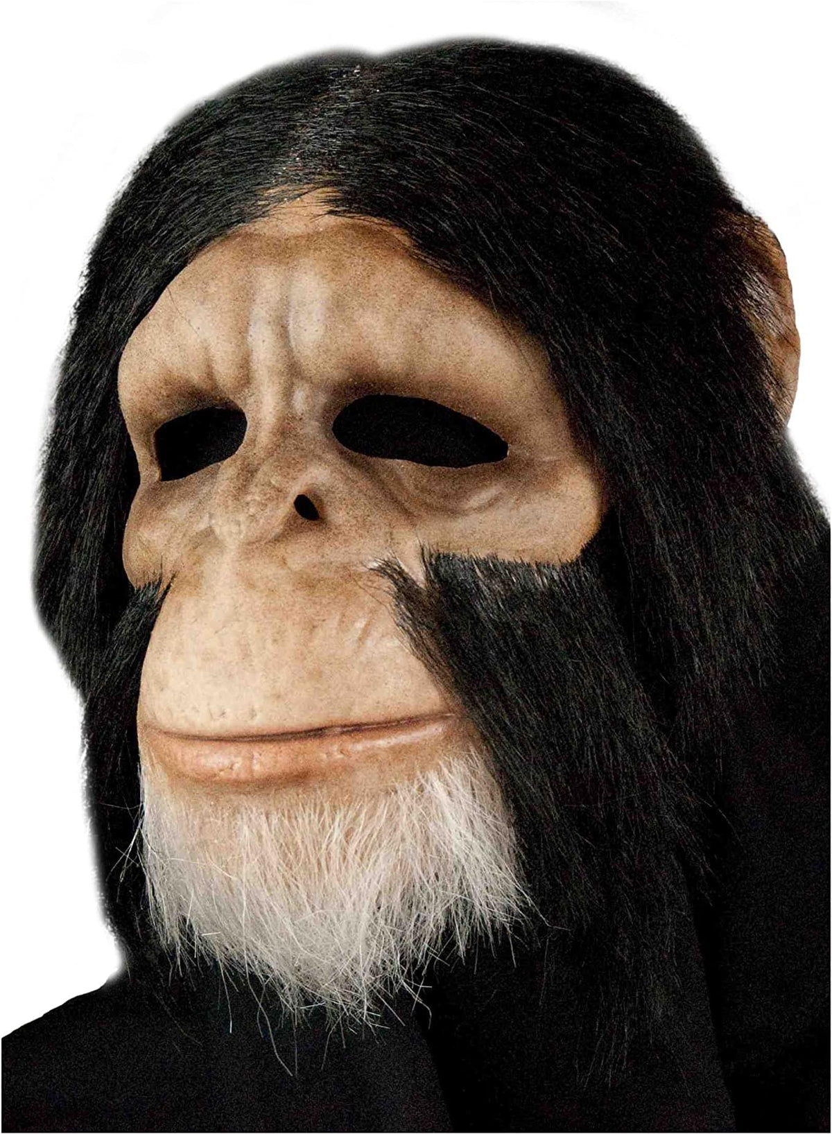 Chimpanzee Costume Half Face Mask Adult - ToyHo.com