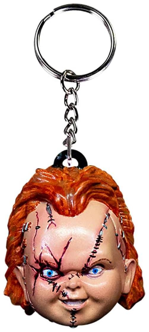 Child's Play Seed of Chucky Sculpted Chucky Head Key Chain - ToyHo.com
